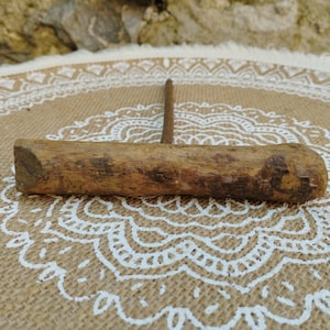 Vintage Primitive Auger, Antique Hand Drill, Drill for Wood, Decoration ...