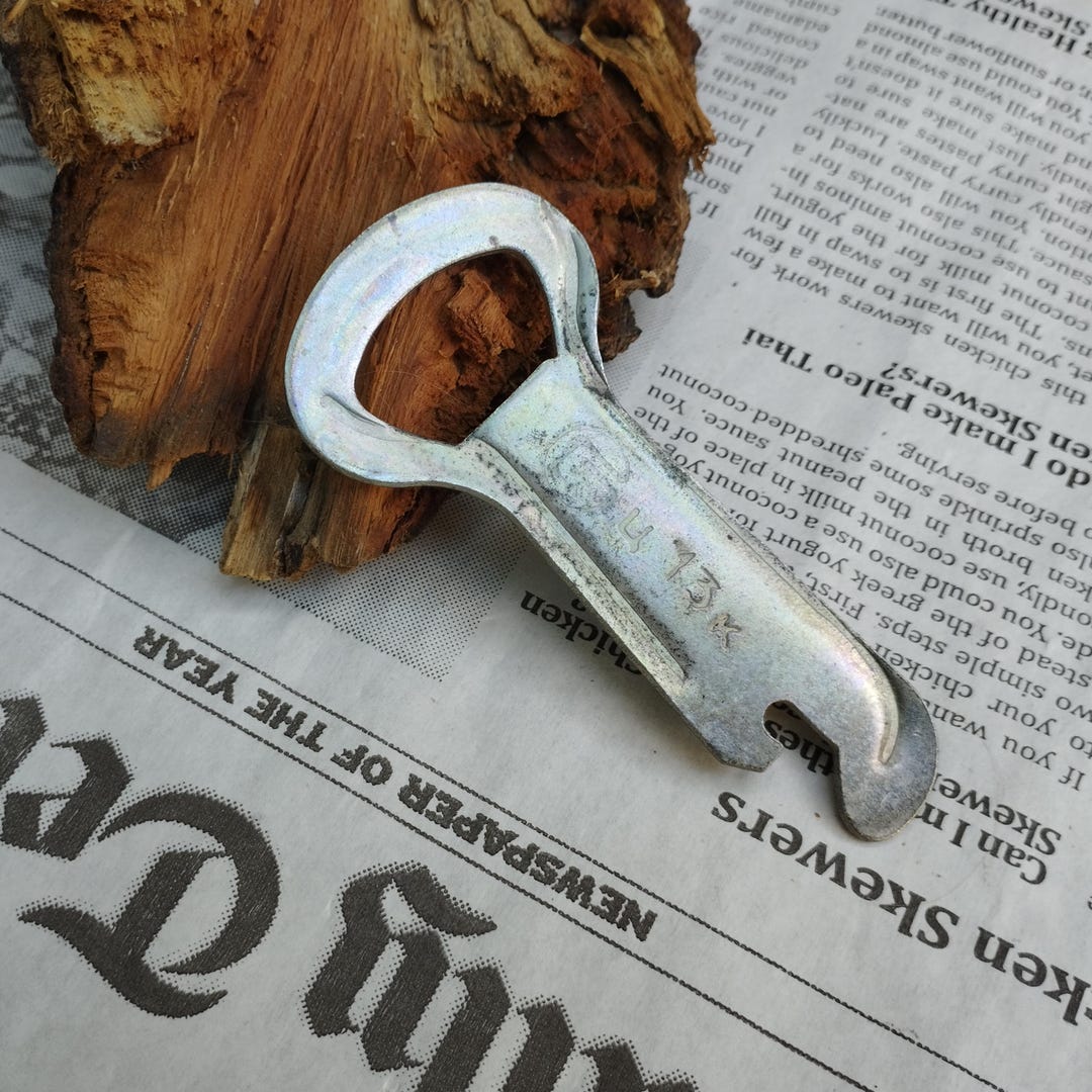 Vintage Soviet Metal Bottle and Can Opener, Bar Accessory, Man Cave ...