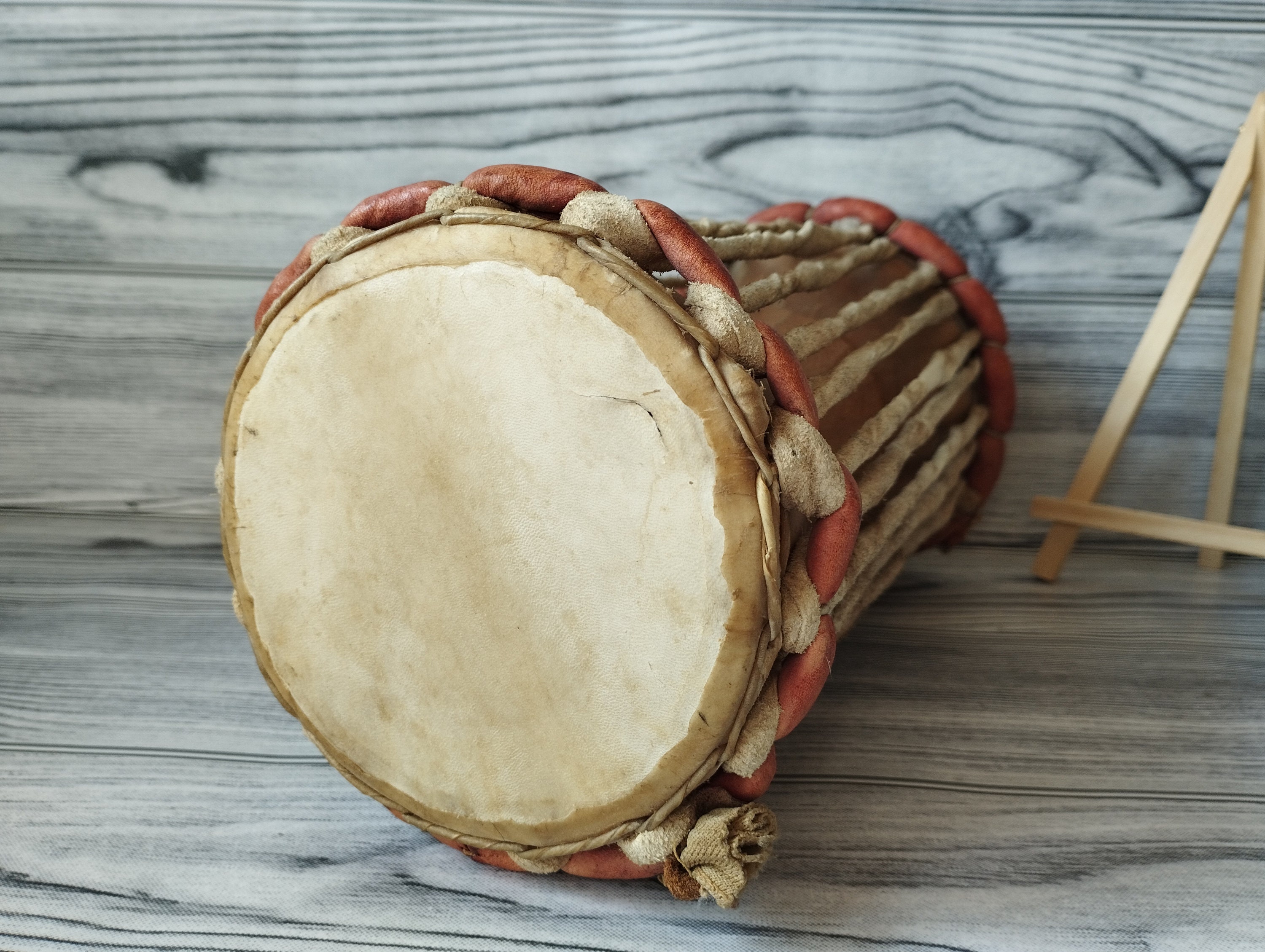 Retro Authentic African Gangan Talking Drum African Tribal - Etsy