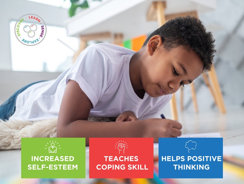 Positive Affirmation Worksheet for Kids Customizable Empowering Self ...