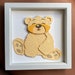 Cute Teddy Bear Picture/ 3D Paper Art/ Layered Papercut/ Bear Lover ...