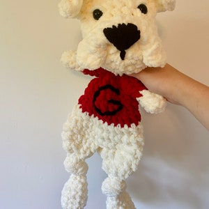 Crochet UGA Bulldog Snuggler - Etsy