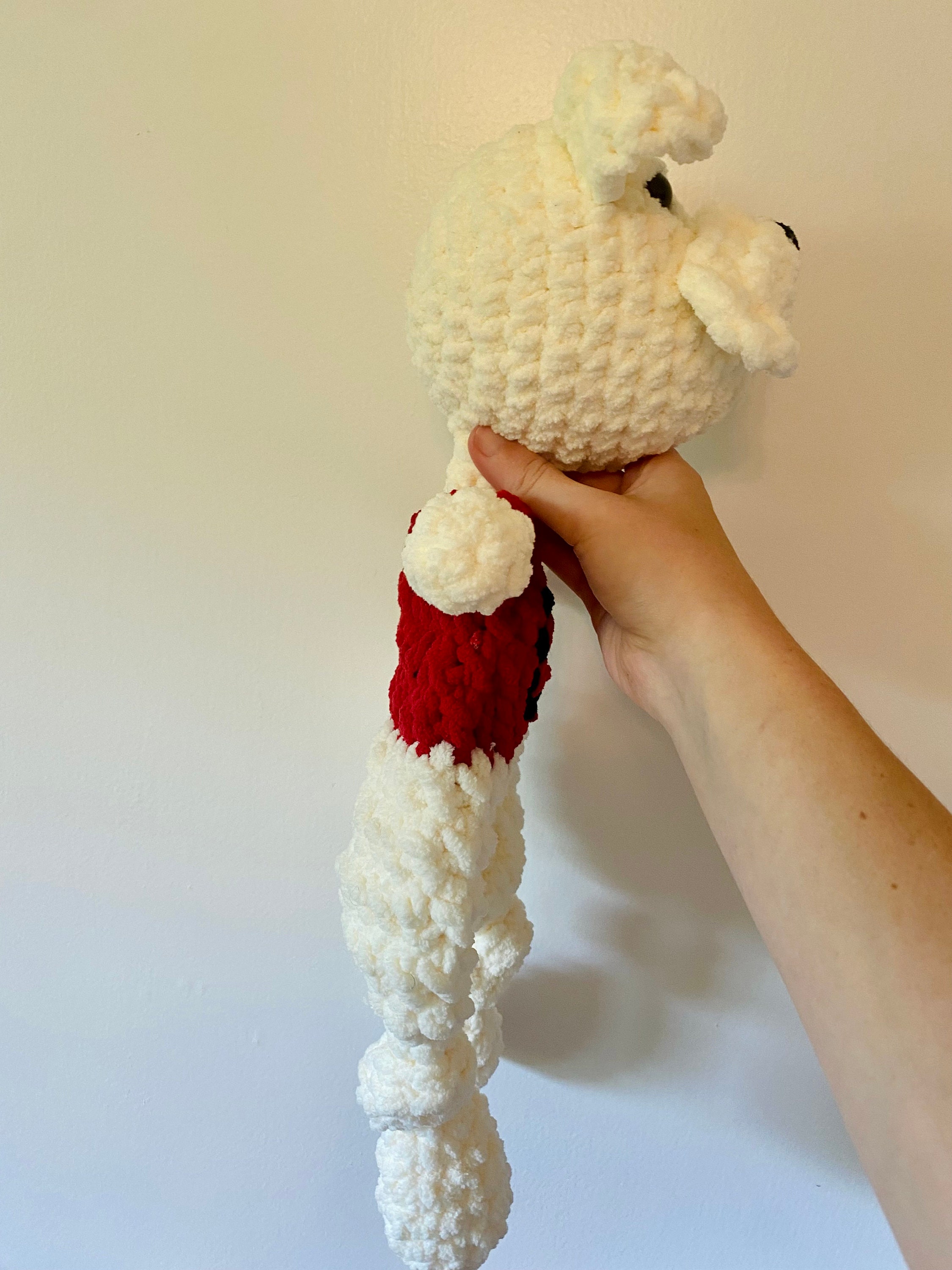 Crochet UGA Bulldog Snuggler - Etsy