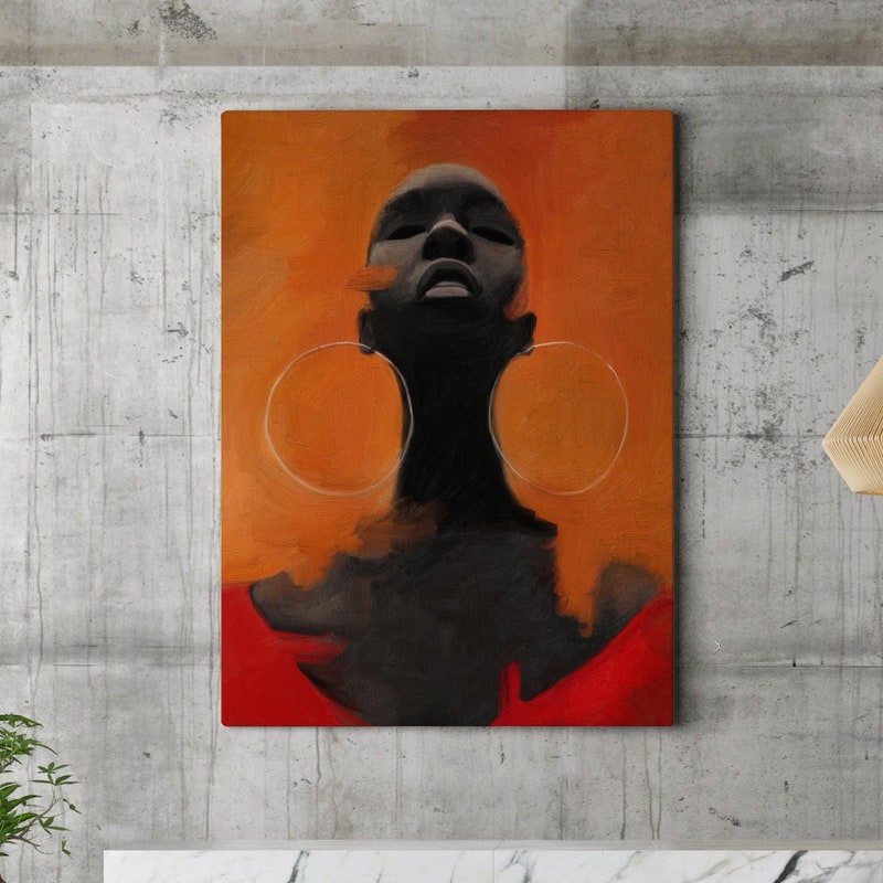 Orange African Print - Etsy