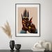 Black Hands Art Black Art Print Poster Print Poster - Etsy