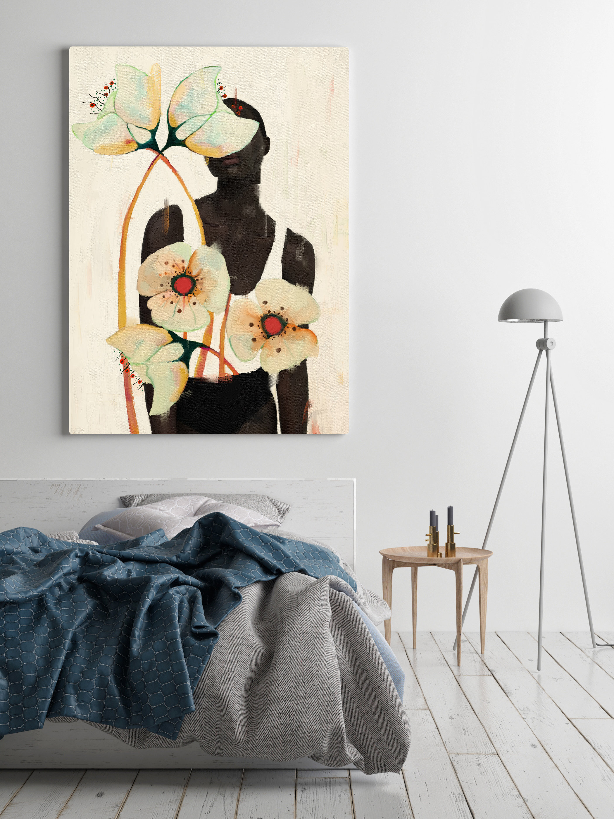 African American Art Black Woman Print on Canvas African - Etsy Canada