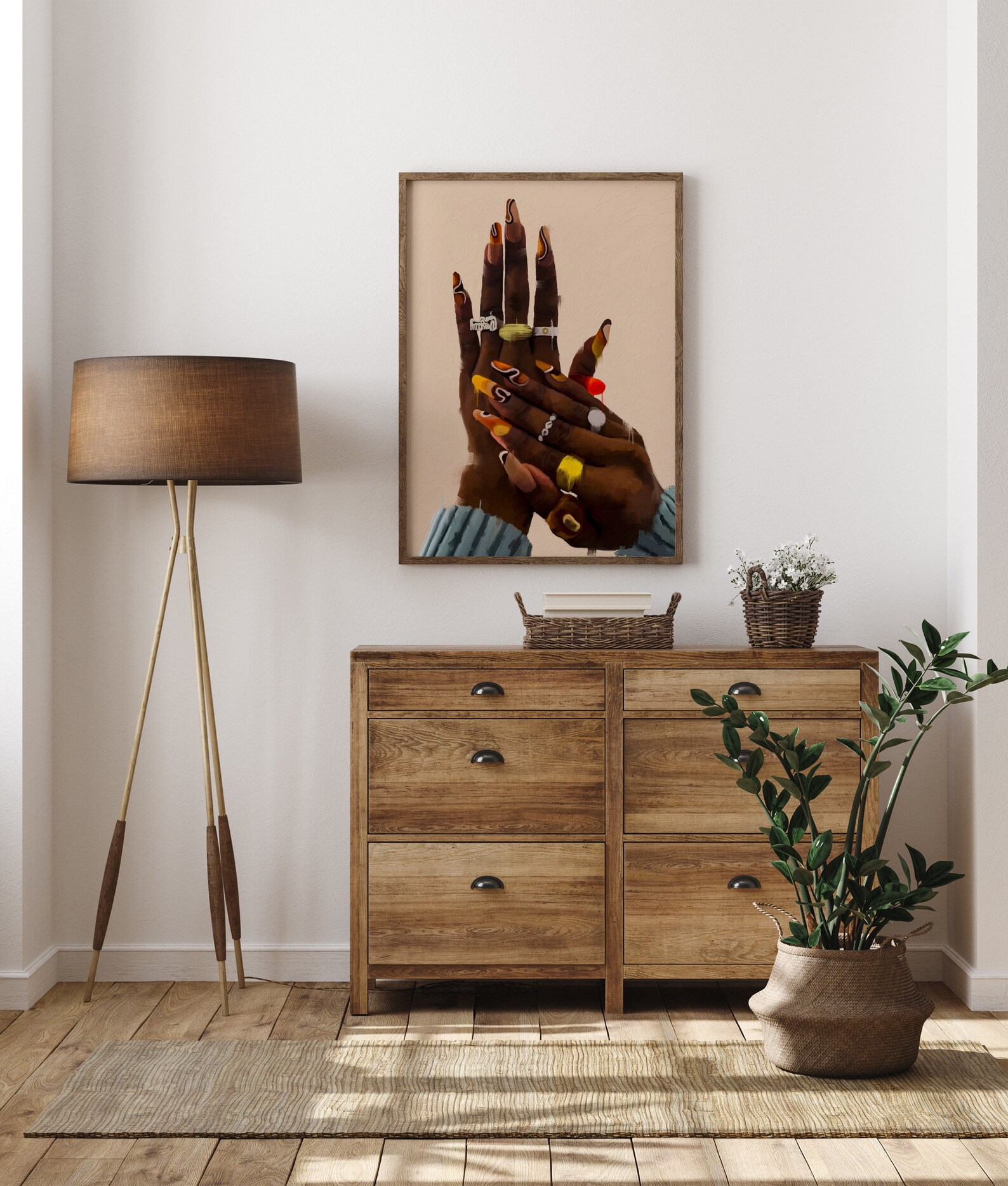 Black Hands Art | Black Art | Print Poster | Print Poster | Wall Art ...