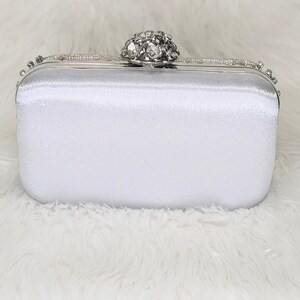 Embroidered Silver and Gold Evening Clutch Bag - Etsy