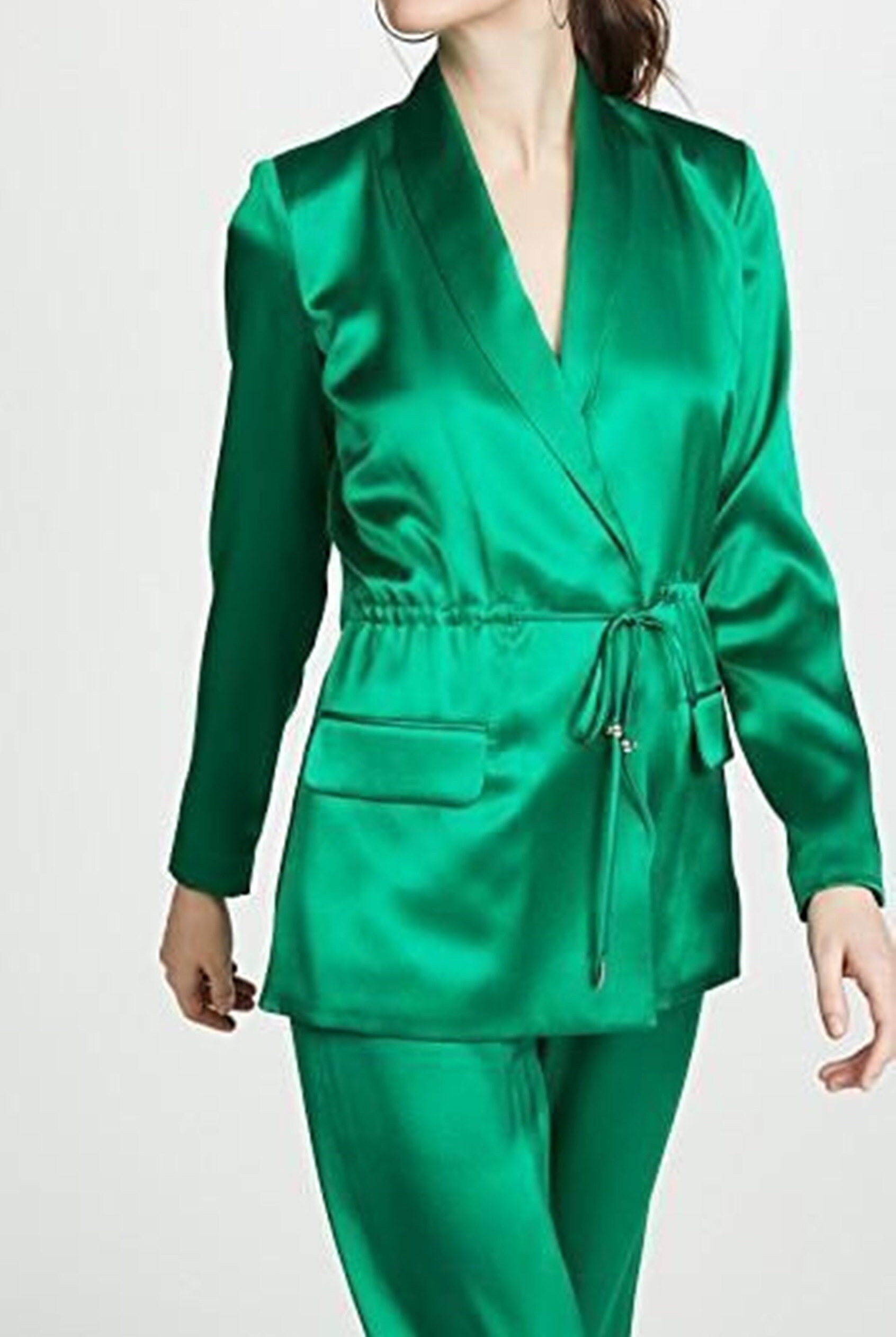 Women Silk Formal Suit Wedding Silk Suit Designer Silk - Etsy