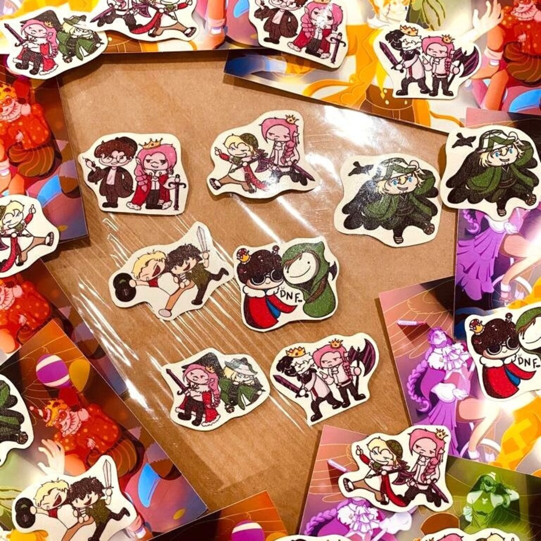 Dream SMP Stickers Ranboo, Technoblade, Tommyinnt, Philza, Tubbo - Etsy