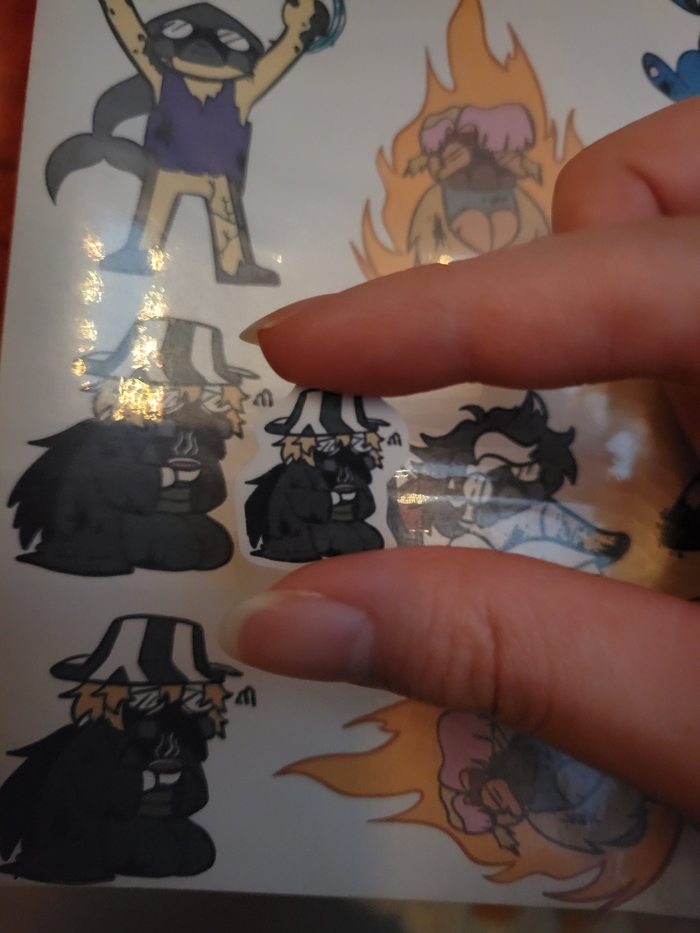 Qsmp Bolas Rojas Stickers - Etsy