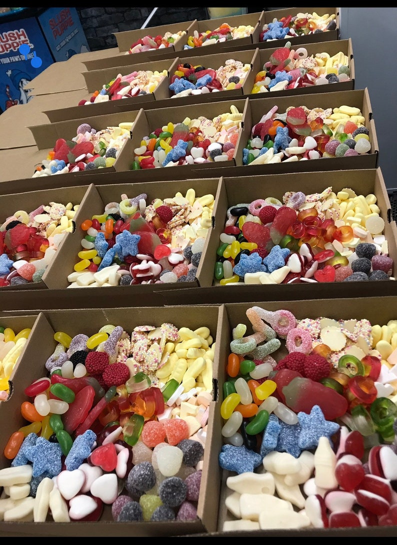 700gm Pick Mix Box With a Selection of 10 Different Sweets - Etsy