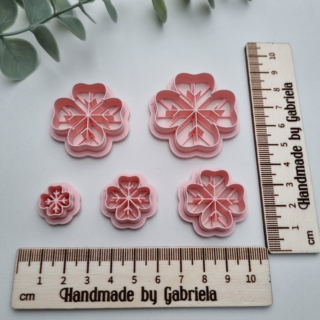 Four Leaf Clover Polymerclay Cutters, St Patricks Day, Shamrock Clay ...