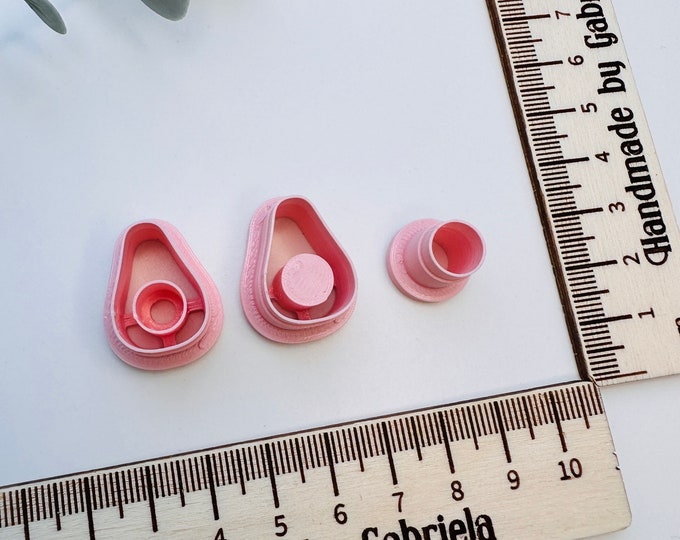 Avocado Polymerclay Cutter Set, Clay Cutter, Fimo Accessories - Etsy