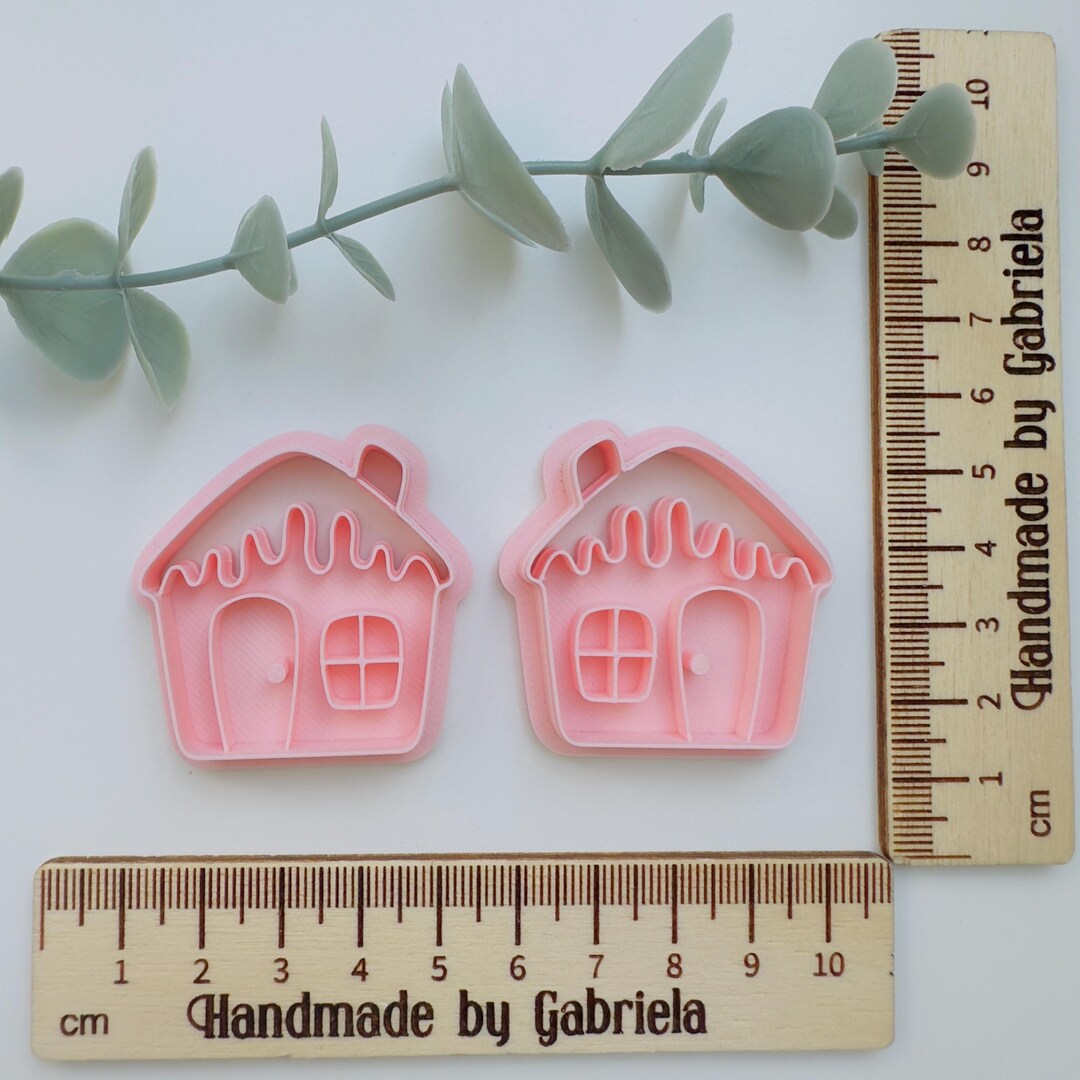 Gingerbread House Polymer Clay Cutter, Clay Cutter, Fimo Accessories - Etsy
