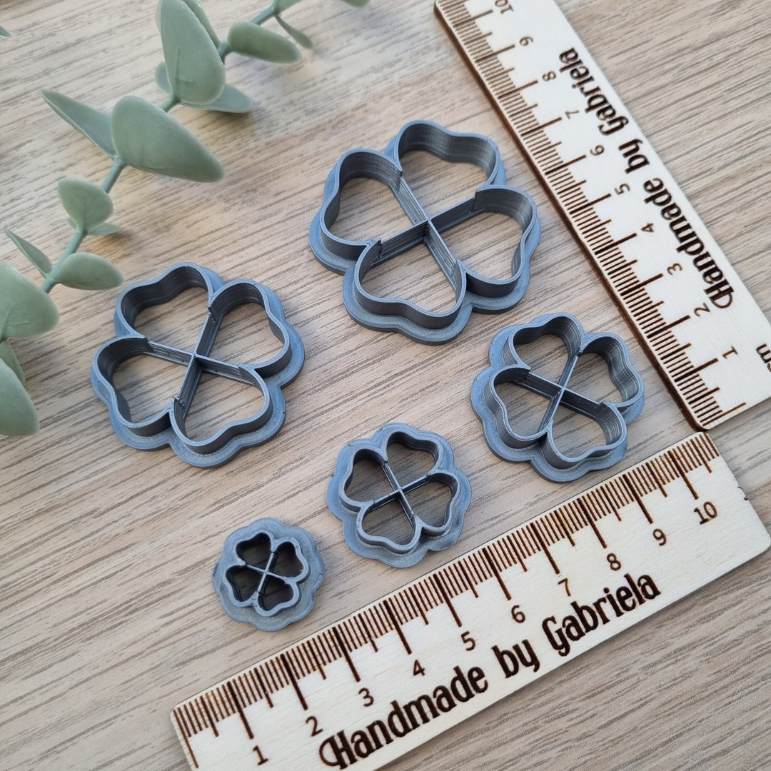 Four-leaf Clover Polymer Clay Cutters St Patrick's Day - Etsy