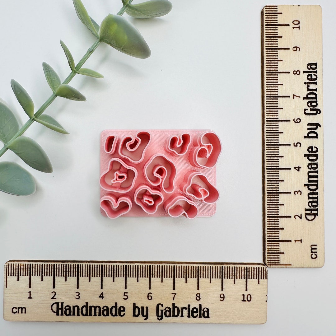 Leopard Pattern Polymerclay Cutters, Fimo Accessories, Clay Cutters - Etsy