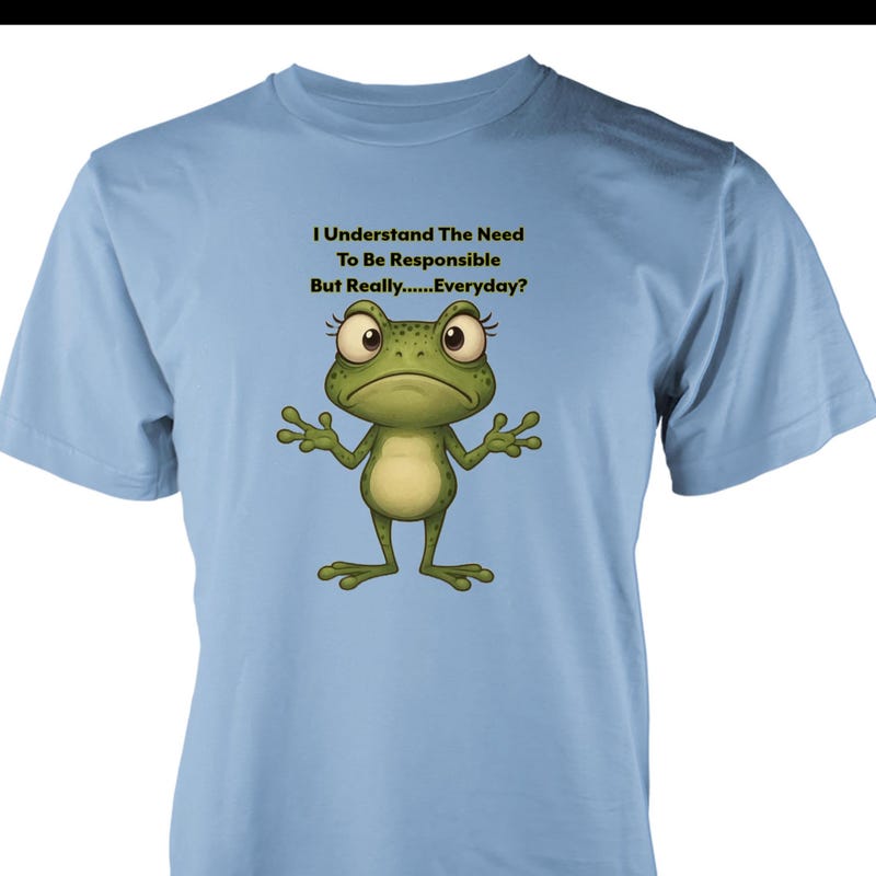 Comfy Frog T Shirt - Etsy UK