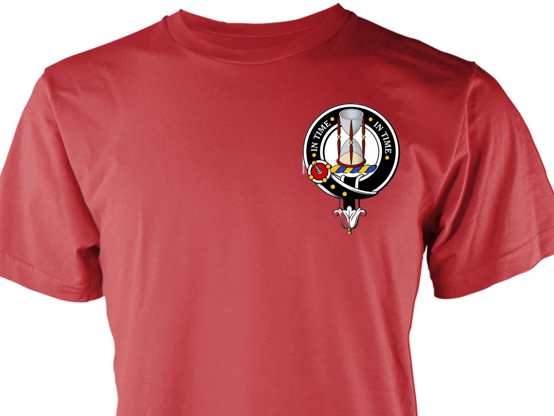 Free Personalisation Clan Houston Name Cotton T-shirt Adult Kids Unisex ...