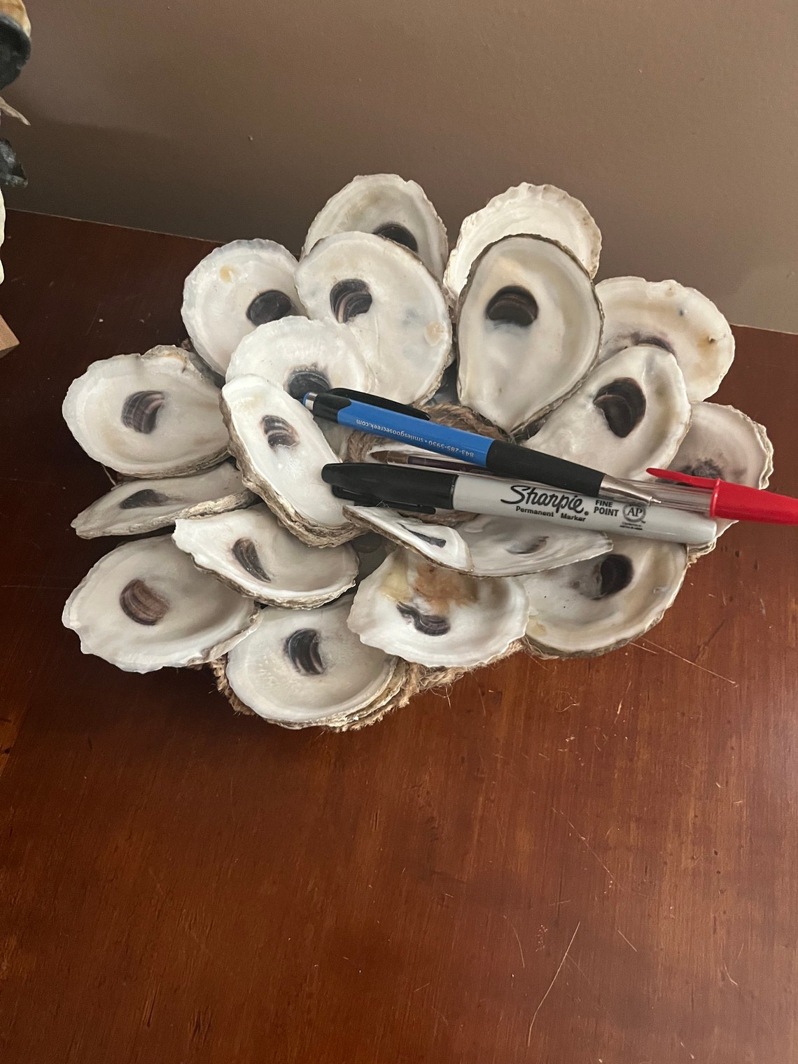 Oyster Shell Candle Holder - Etsy