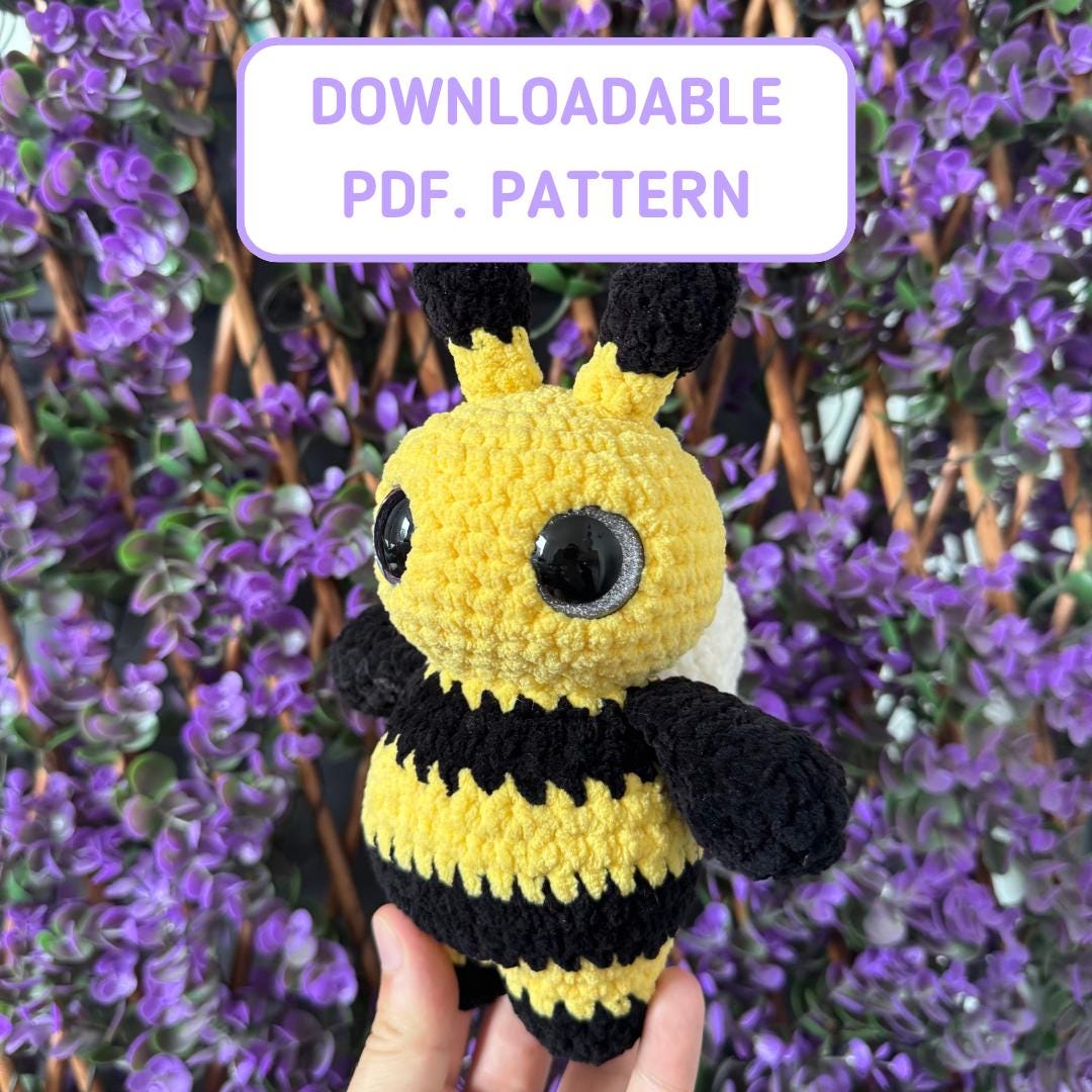 Little Bee Buddy Crochet Pattern (downloadable PDF) - Etsy