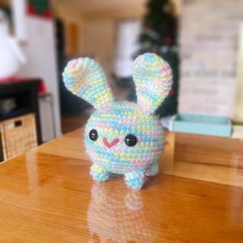 Little Bunny Pal Crochet Pattern downloadable PDF | Etsy