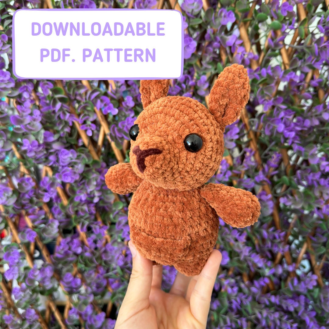 Little Kangaroo and Joey Buddy Crochet Pattern Bundle (downloadable PDF ...
