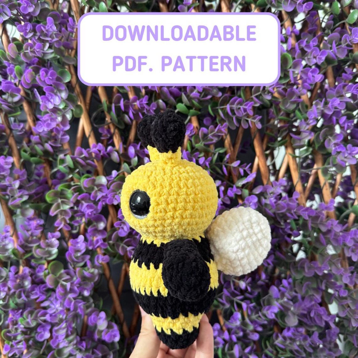 Little Bee Buddy Crochet Pattern (downloadable PDF) - Etsy