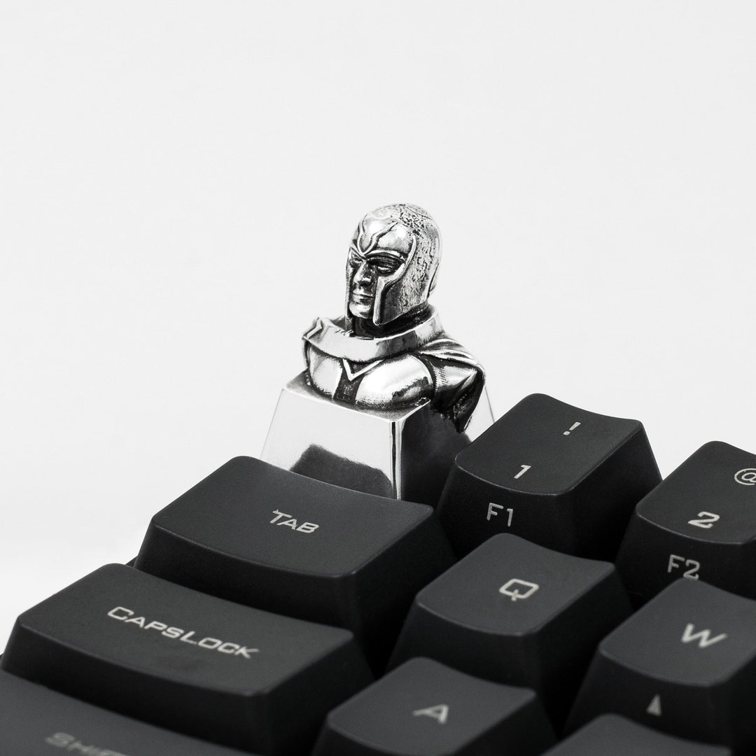 Magneto 925 Sterling Silver Superhero Keycap, Fit Perfectly With ...