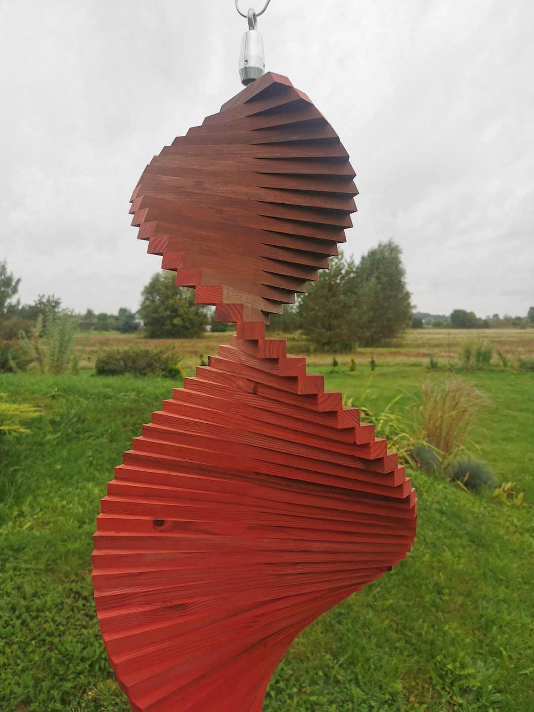 Wood Wind Spinner, Premium Quality Wood Garden Decor. Wooden ...