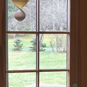 Wind Spinner Wooden Garden Decor Outside Windmill House Decoration ...