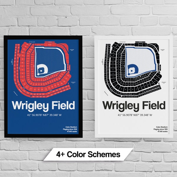 Cubs Poster - Etsy
