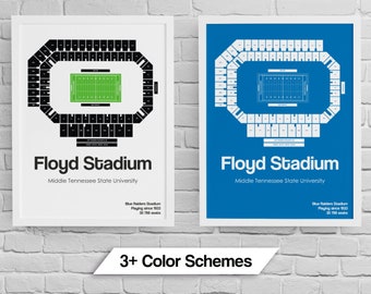 Mtsu Poster - Etsy