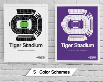 Lsu Stadium Gift - Etsy