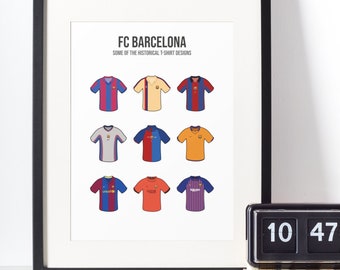 Fc Barcelona Poster - Etsy