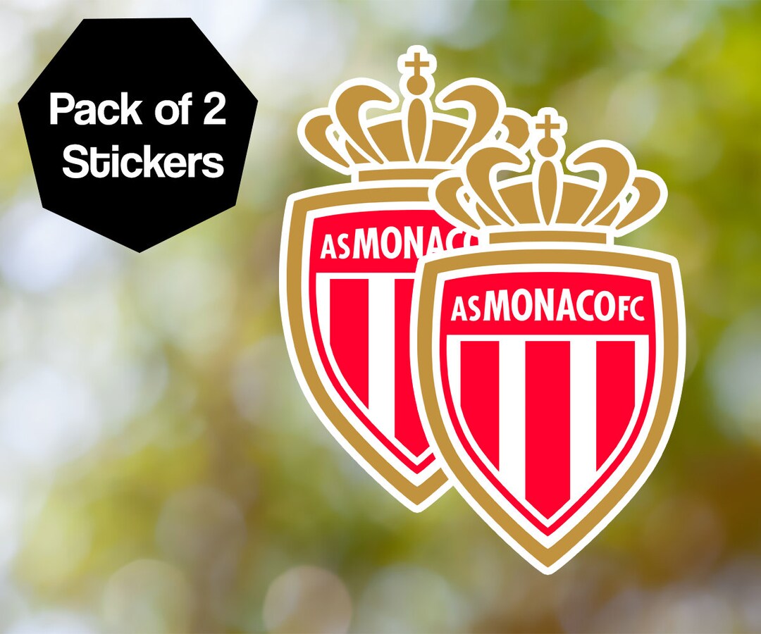 AS Monaco Stickers/decals Featuring Club's Logo PACK OF - Etsy