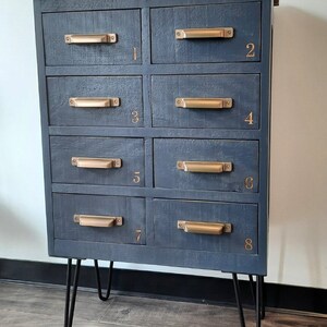 12 Drawer, Apothecary Style, Spalted Maple Cabinet - Etsy