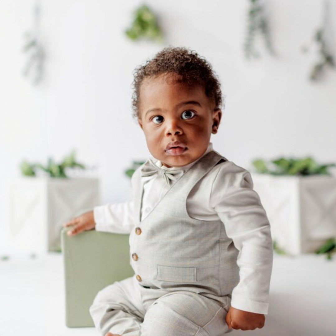 First Birthday Outfit, Baby Wedding Outfit, Baby Suit, Baptism ...