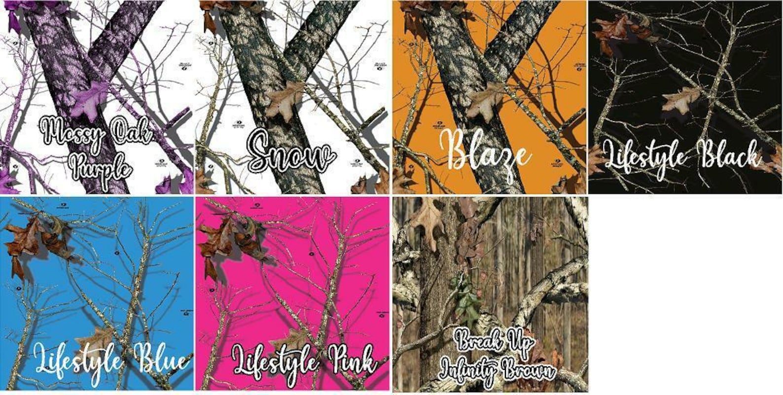 Realtree Pattern Vinyl Wrap Air Release Matte Finish (12"x12 -12"x48 ...