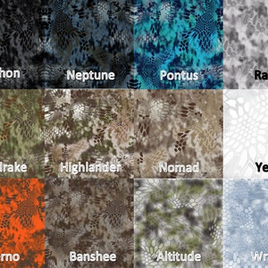 Kryptek Patterns Vinyl Wrap Air Release Matte Finish - Etsy