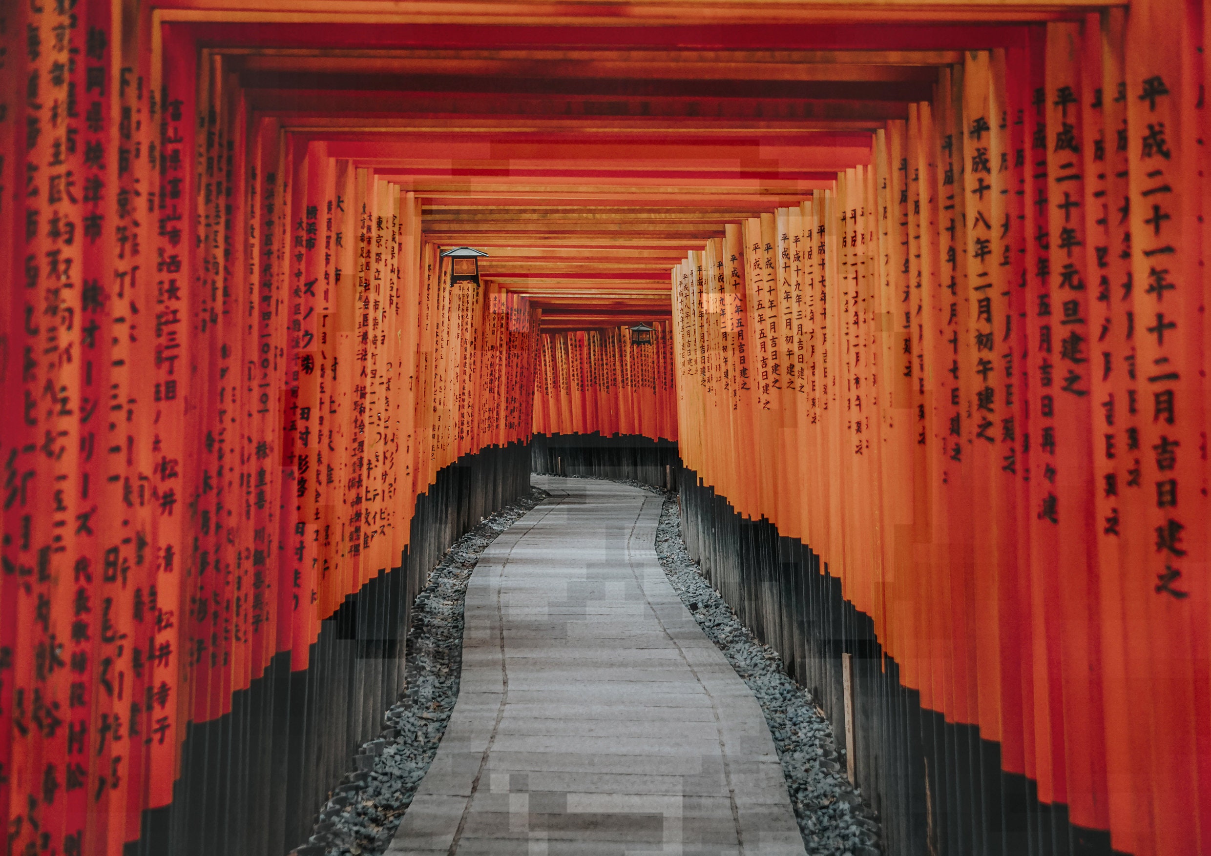 Fushimi Inari Tori Digital Download | Wall Art, Travel Photography ...
