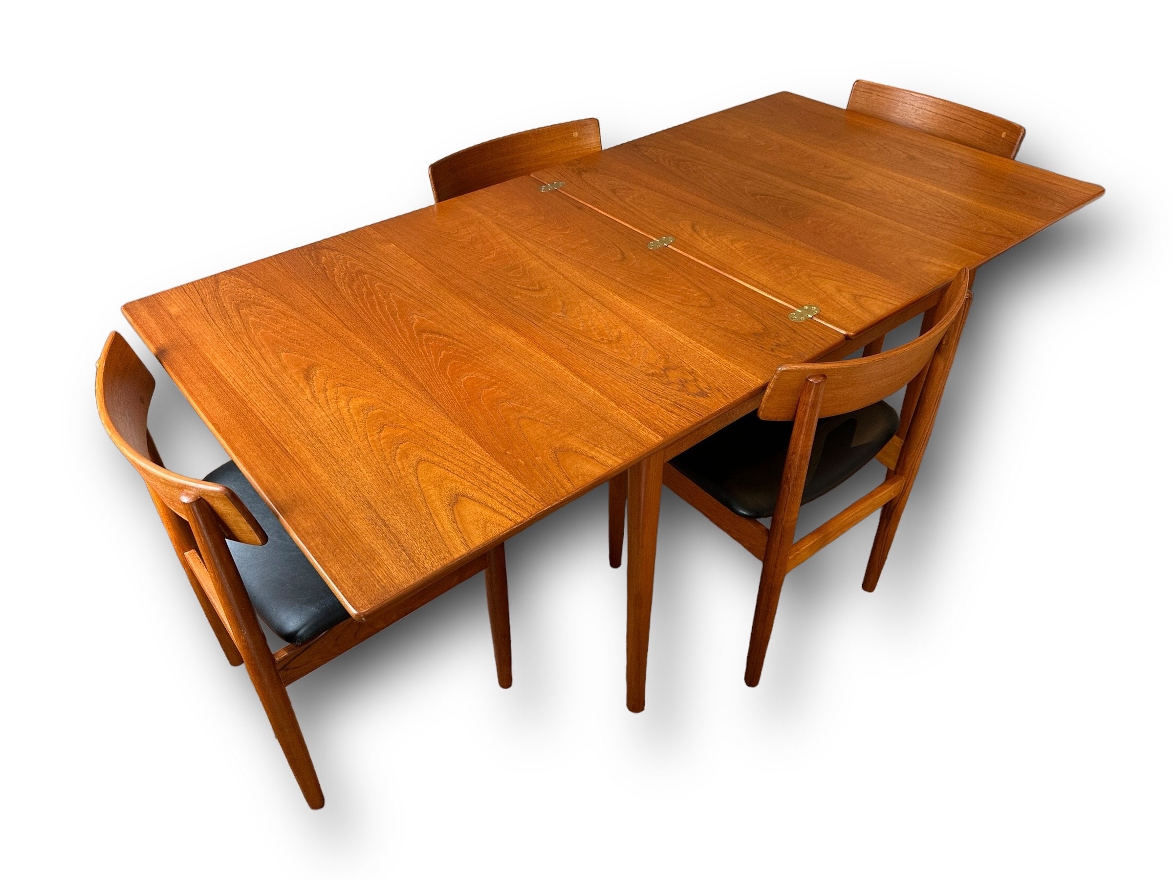 Extending mega Dining Table in Teak Wood Designed by Nils Jonsson for ...