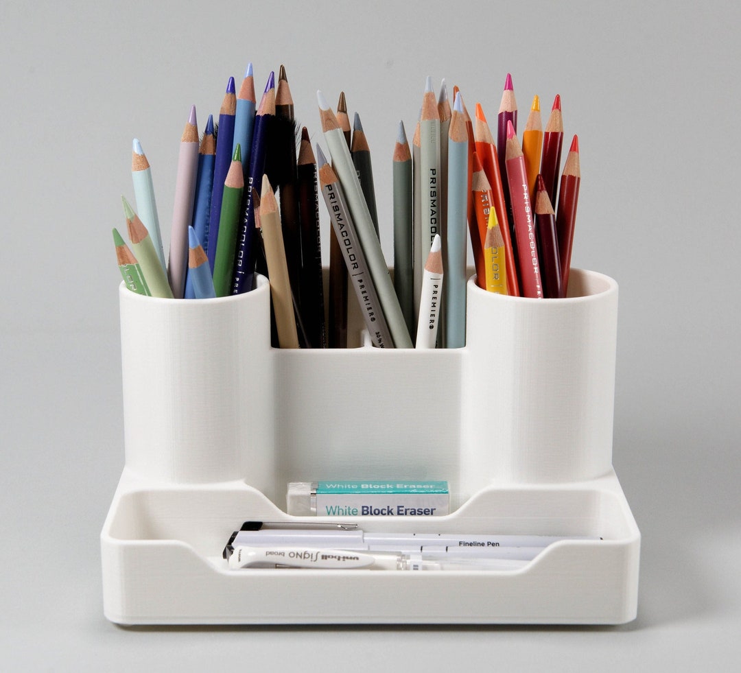 Artist Caddy - Organizer for Pencils, Pens, Markers, Paintbrushes, and ...