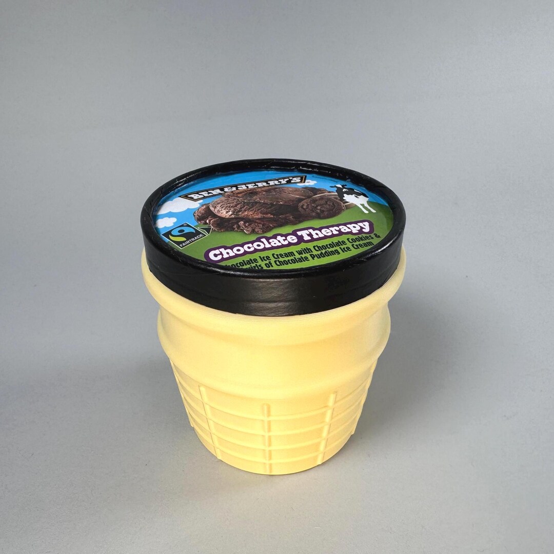 Ben & Jerry's Ice Cream Holder (pint Size) - Etsy