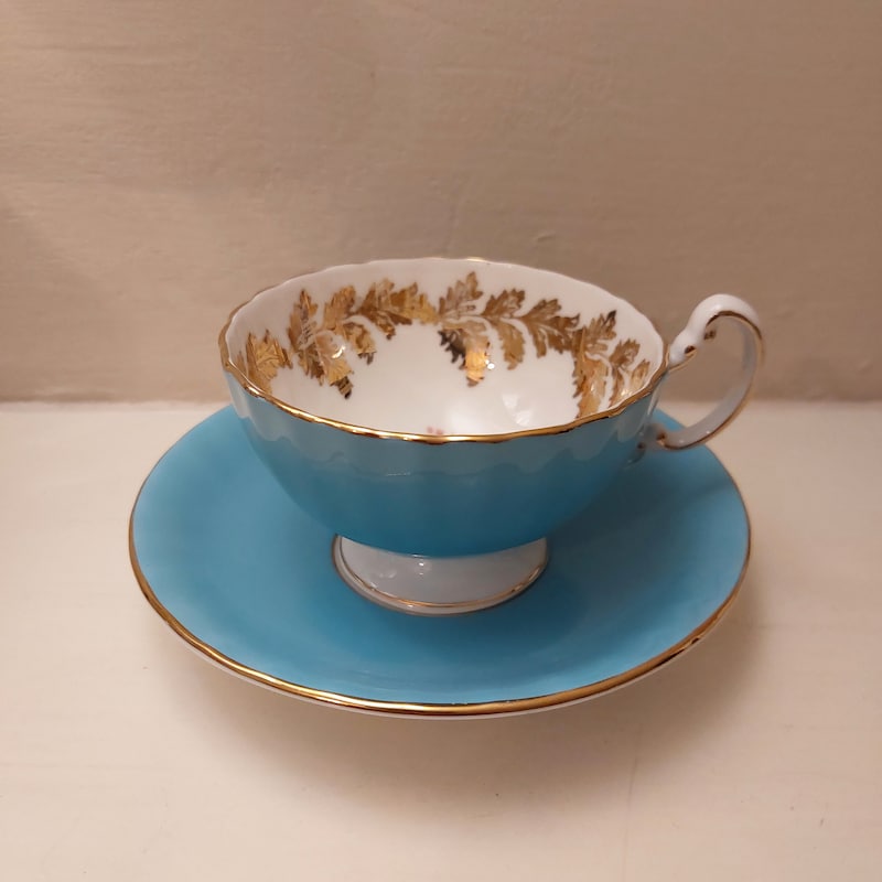 C Tea Cup and Saucer - Etsy UK