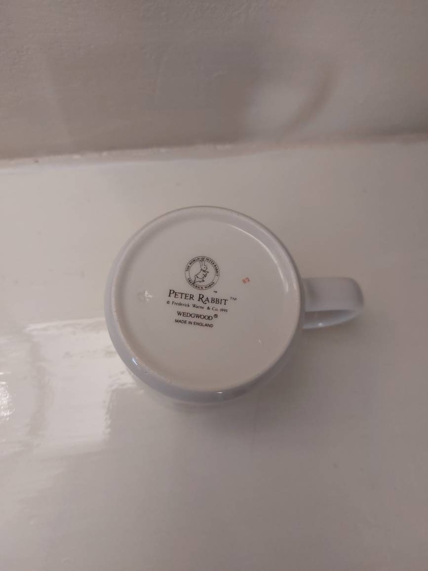 Vintage Wedgwood Peter Rabbit Beatrix Potter Christening Mug. - Etsy