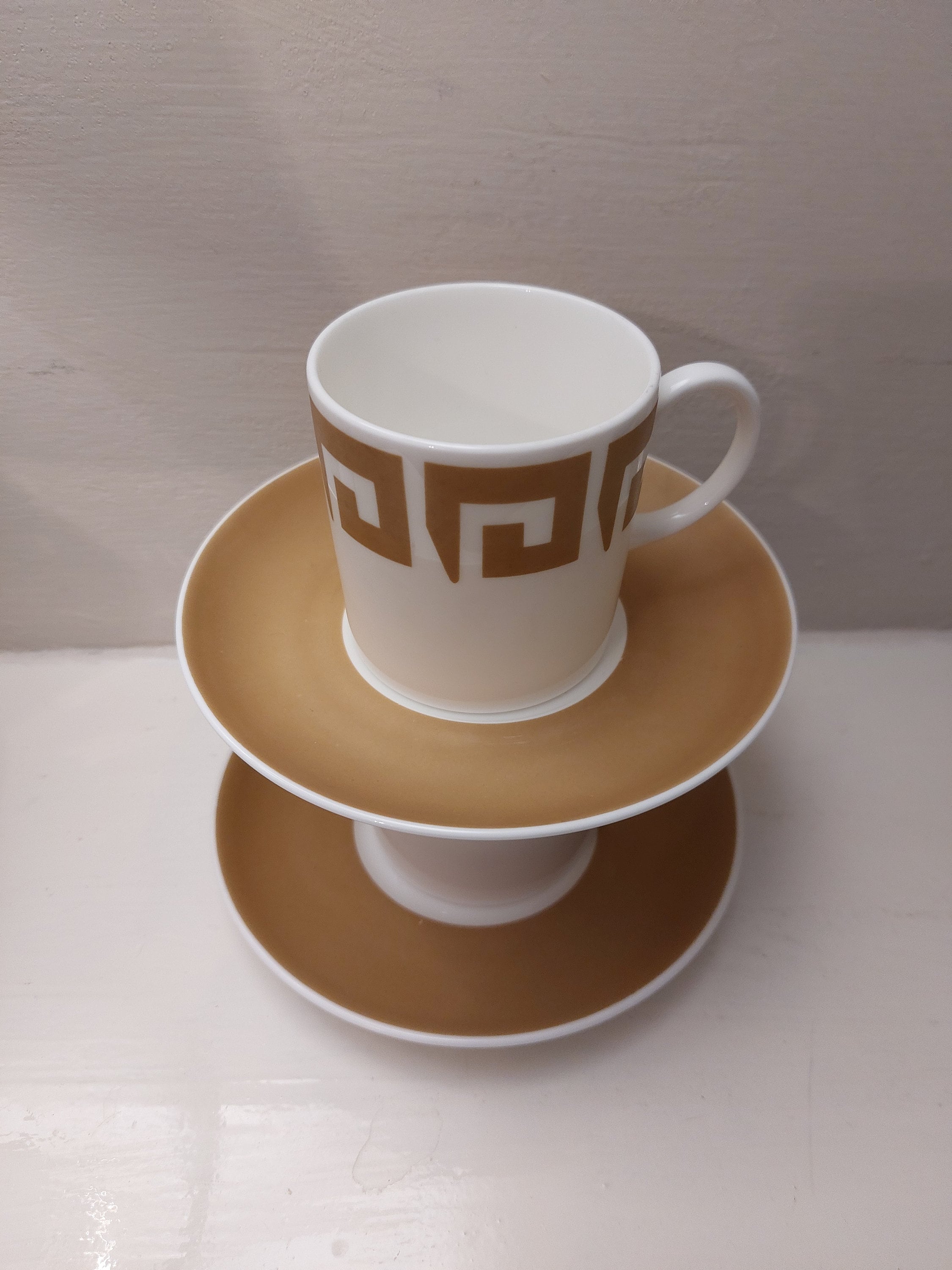 Vintage Wedgwood Susie Cooper Keystone Pair of Demitasse Coffee Cups ...