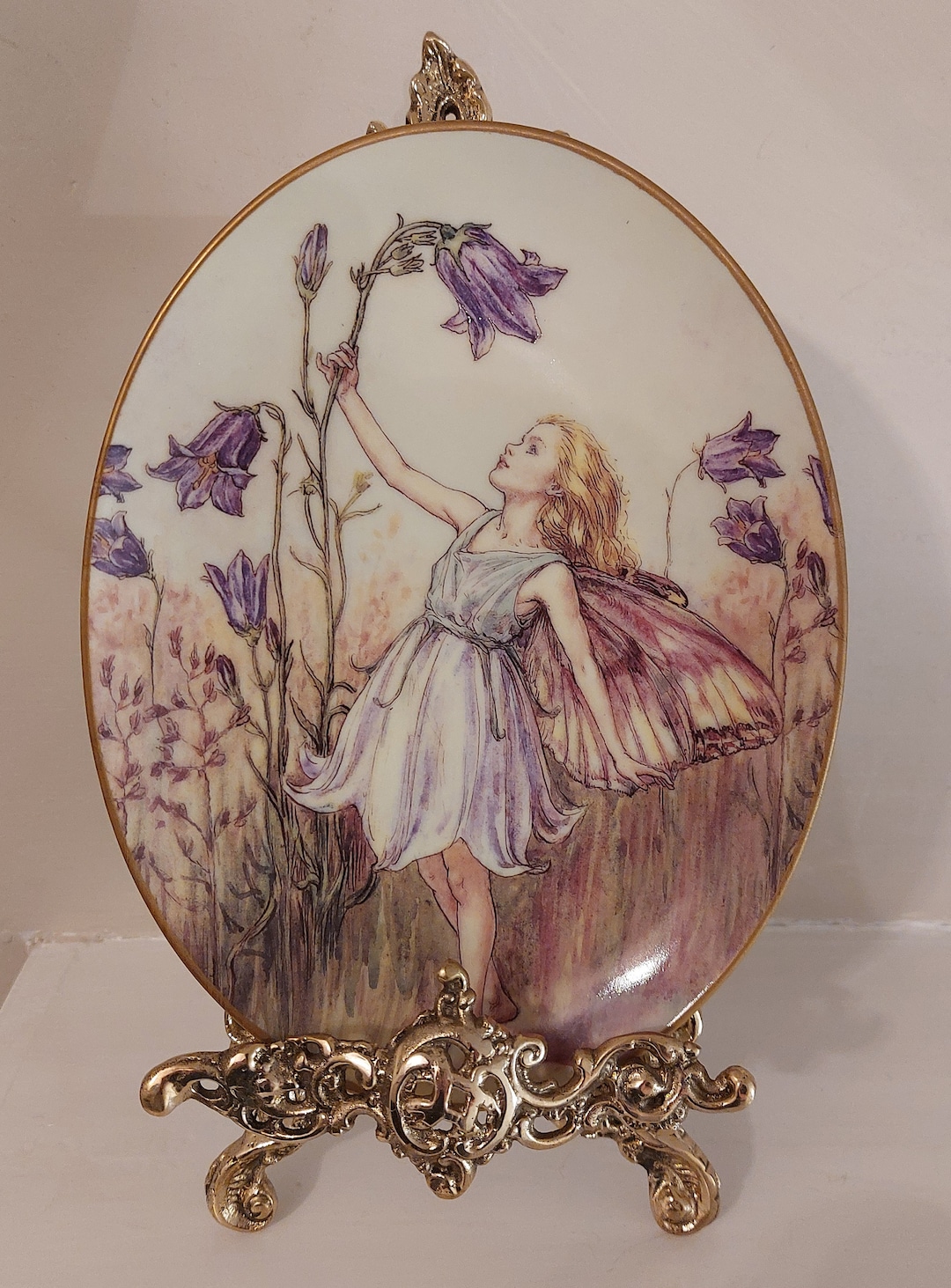 Vintage Royal Worcester the Flower Fairies the Harebell Fairy 75th ...