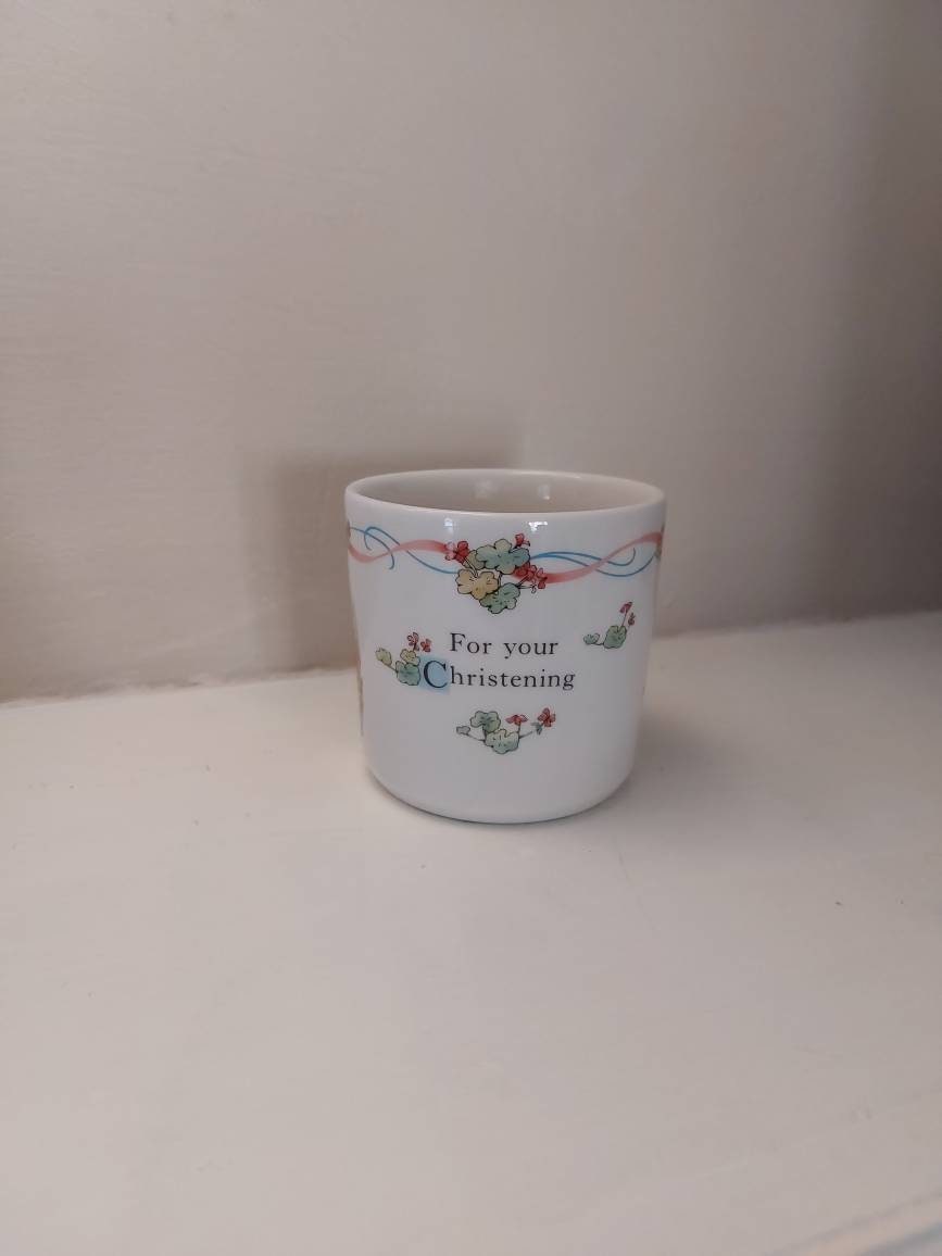 Vintage Wedgwood Peter Rabbit Beatrix Potter Christening Mug. - Etsy