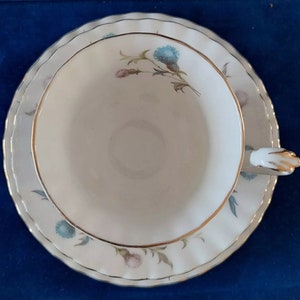 Vintage Royal Albert Brigadoon Tea Set Trio Includes X1 of Each Tea Cup ...